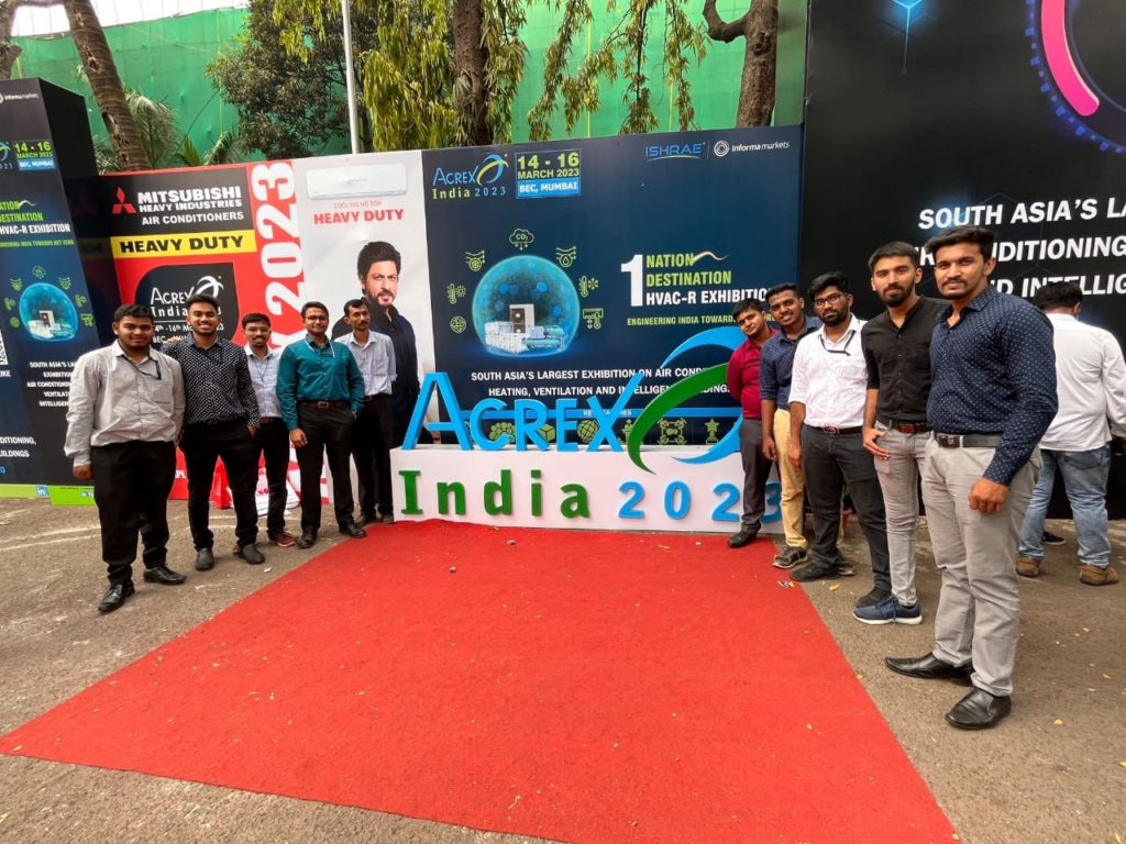 MECH students of ISHRAE Chapter attend Acrex India – Padre Conceicao ...